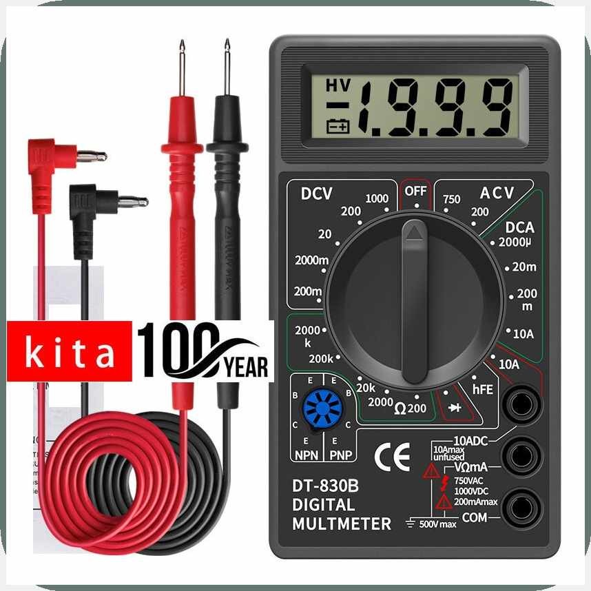 DT830B^S?LCD,fJ^Digital?Mk*Multimeter~Y*Voltmeter~w*Ammeter~E*AC~P*DC~x ...