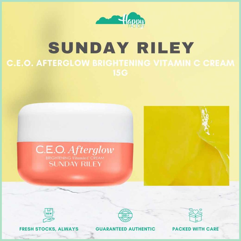 SUNDAY?Y+RILEY-gI_C.E.O.?w*Afterglow~h*Brightening~O*Vitamin~y*C~c*Gel ...