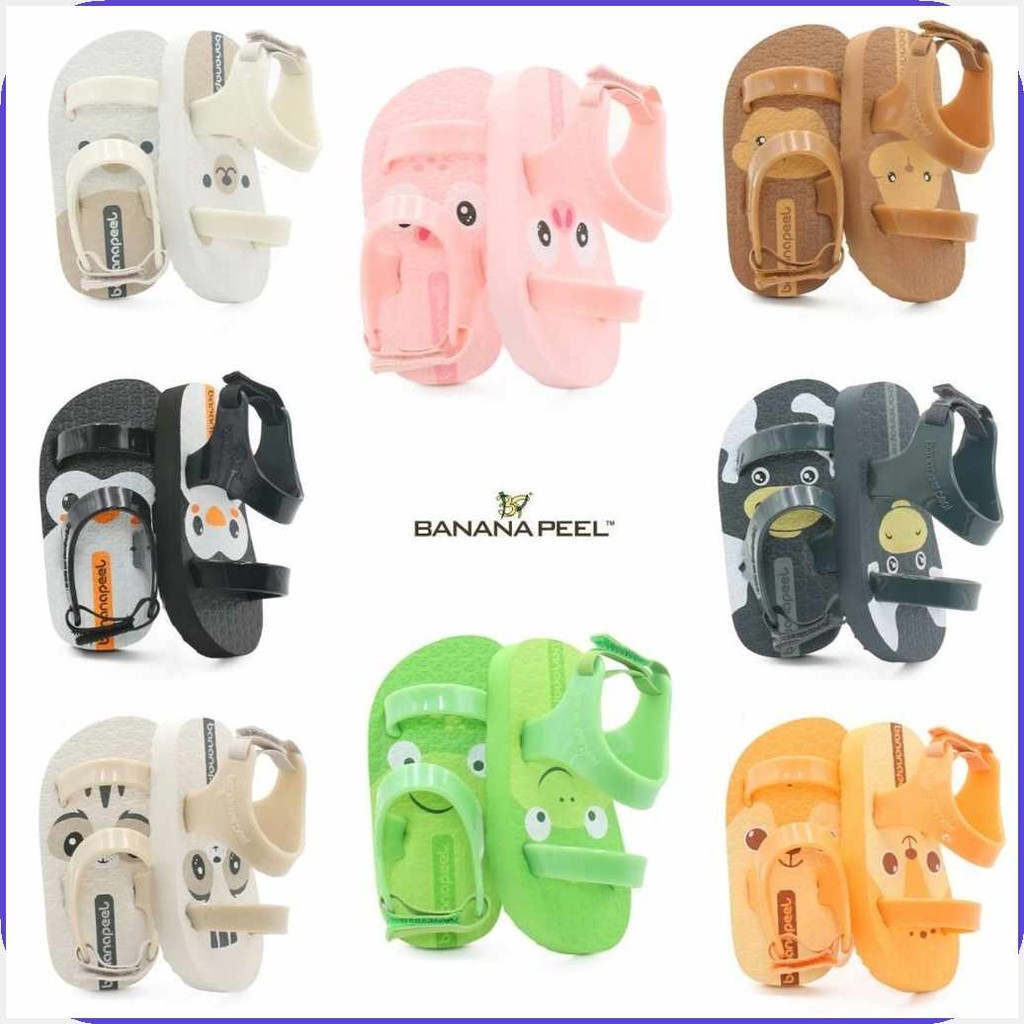 Banana[mN'Peel#Ab%e_Slippers:C_Sandals:KH_Slip-ons:gC_for:NS_Baby:mF_to Toddlers - Zoo Born ...