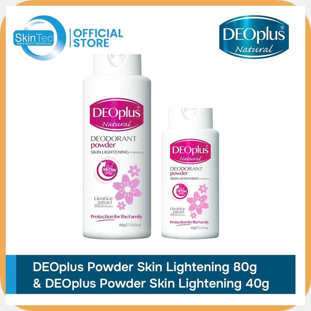DEOplus.Zz'Pink#SA}Deodorant)X>Powder)J>with)g>Licorice)R>Extract)B>80g ...