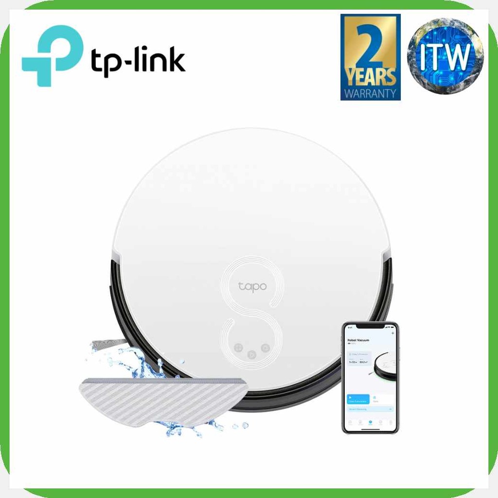 TP-Link!tZ#Tapo R+D+s+F+i+Nd+nI RV10 Robot Vacuum and Mop Cleaner ...