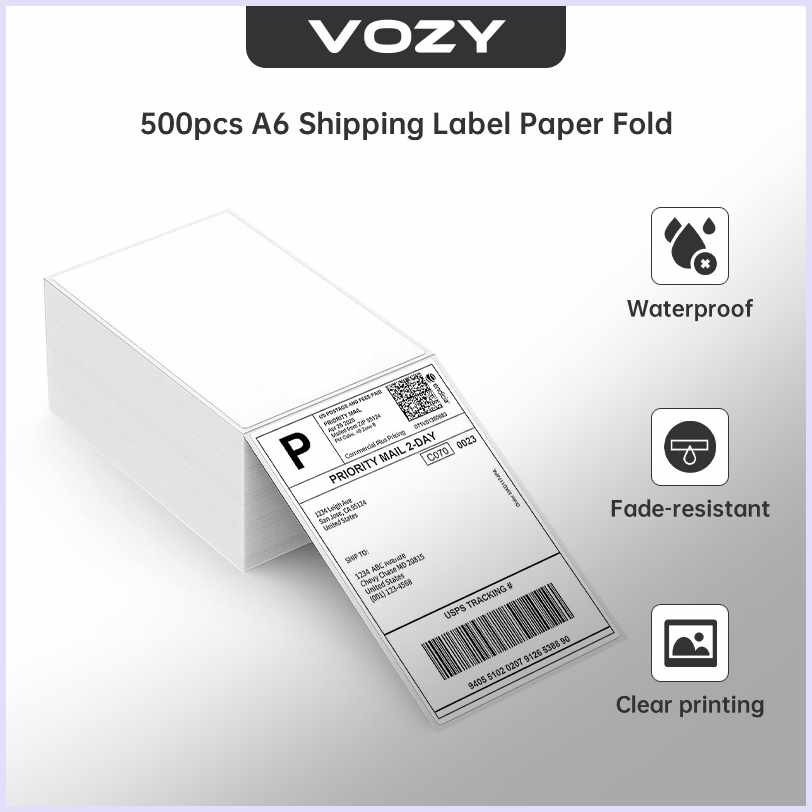 500pcs'z%Waybill=I(Thermal(X=Sticker(cN=Fold(Qb=Stack(yC=A6)ha>Waybill ...