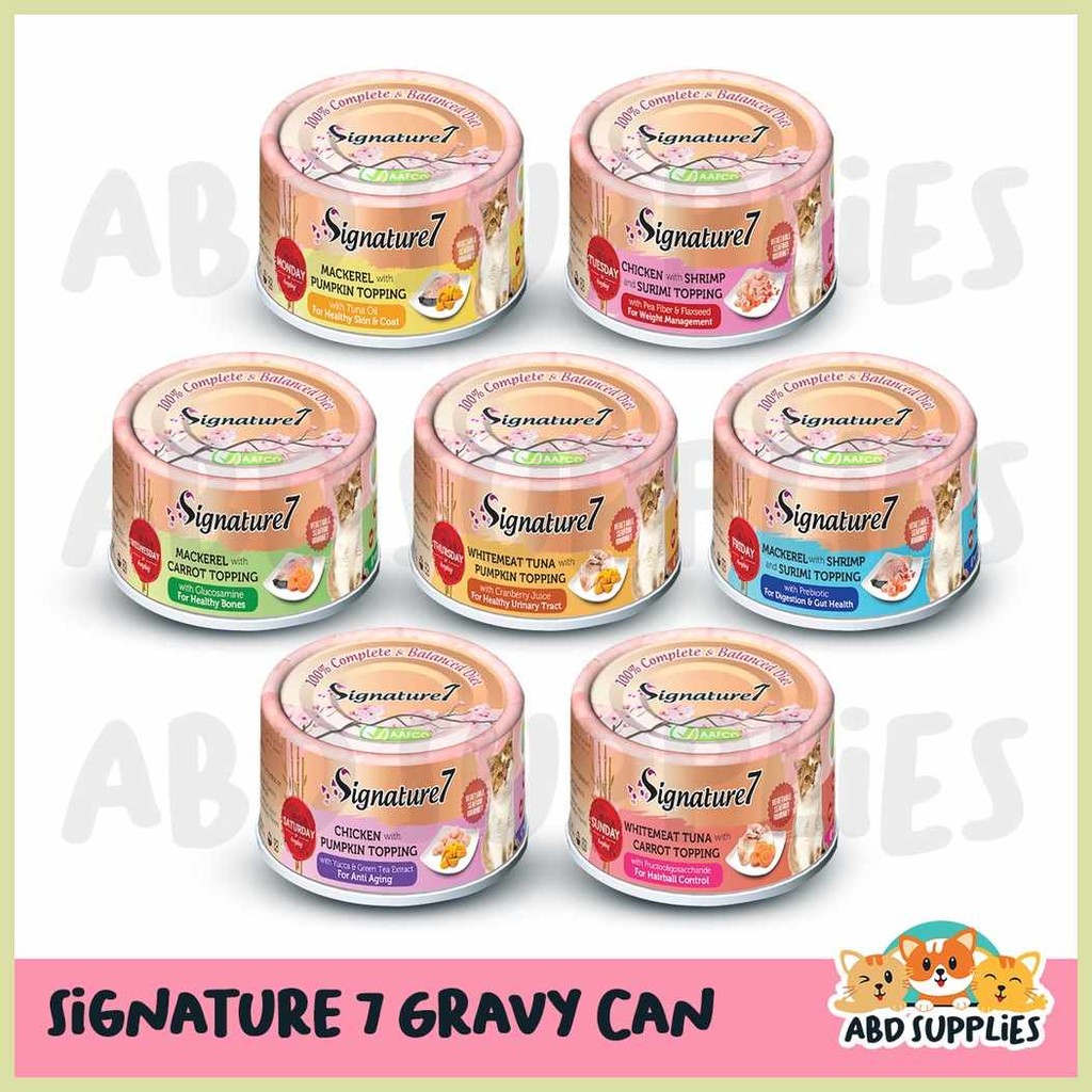 Signature;A-7.M}Signature7)jh>Canned)x>Can)O>Wet)f>Cat)Y>Food)i>Gravy ...