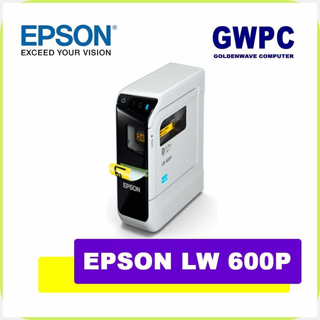 Epson@eF+LabelWorks{M[LW-600P!Qy,Bluetooth!Ay,PC-Connectableyf-LabelHj ...