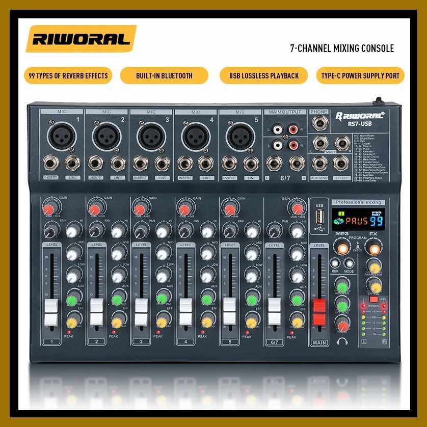 Audio:M}Mixer>T{7!CT[Channel,hK[MP3,Ky[USB,Ul[Bluetooth,X[Mixer,x[+48v ...
