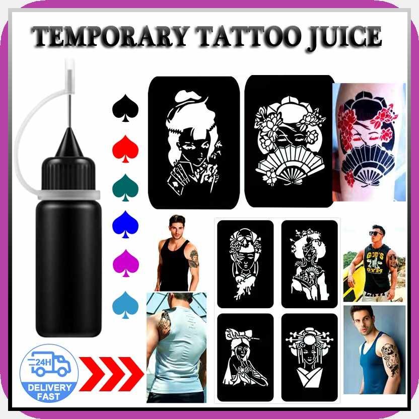 Semi-permanent{N!Tattoo[Gh!Stickers[Ek!Tattoo[ju!Template[XK!Temporary ...