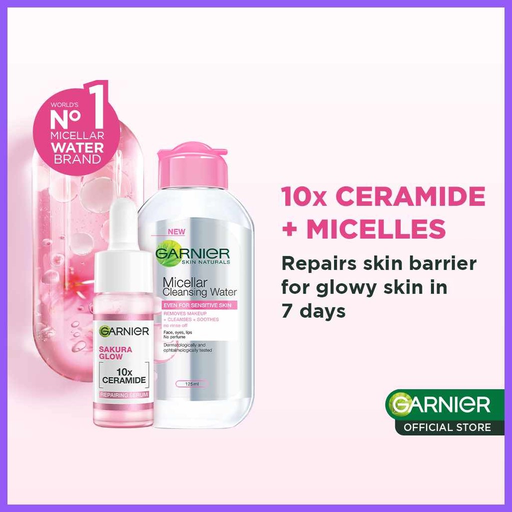 Garnier_bk)10x}T'Ceramide,x!Sakura[w!Glow[O!Starter[a!Duo:[P!Ceramide[o ...