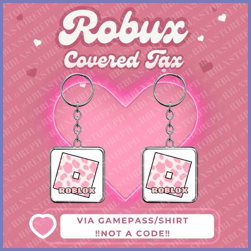 Robux%Lm%Keychain%S/Covered$n/Tax$T/(Not$W/a$O/Code) | Shopee Philippines