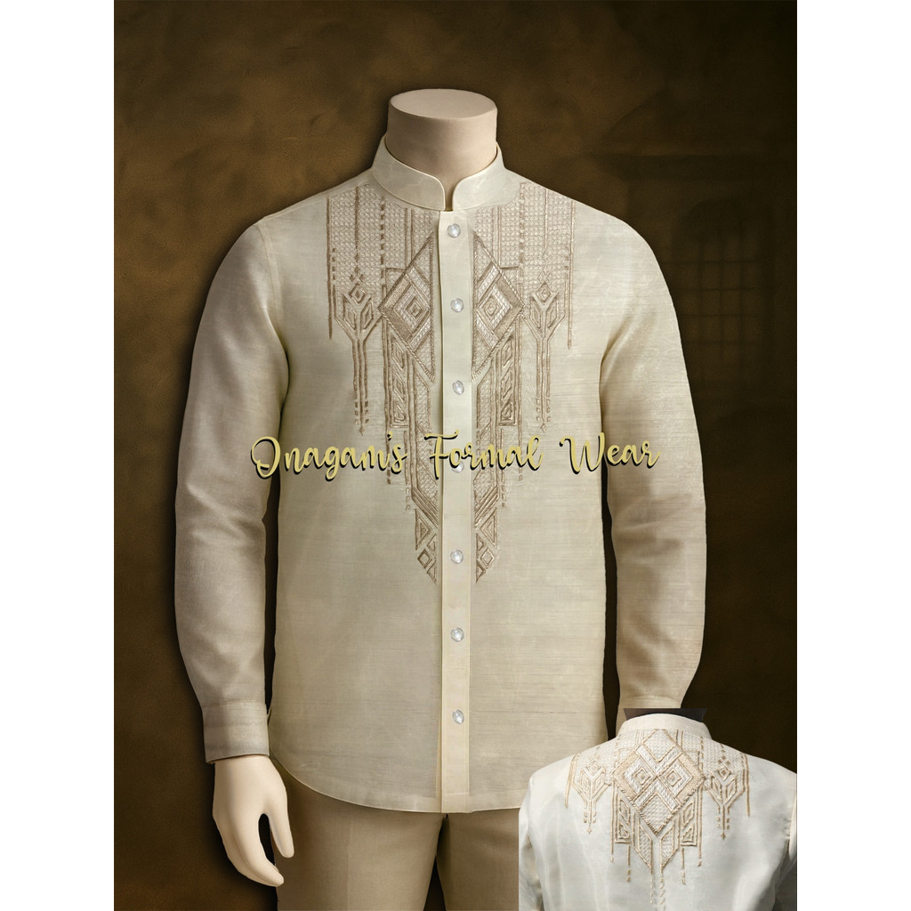 Modern Classic Barong Tagalog for Men Traditional Filipino Formal Wear ...