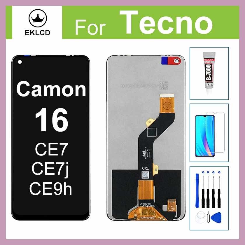 Original+Rp,LCD{Z^For~f?Tecno*E?Camon*J?16*s?CE7*c?CE7j*m?CE9h Display ...