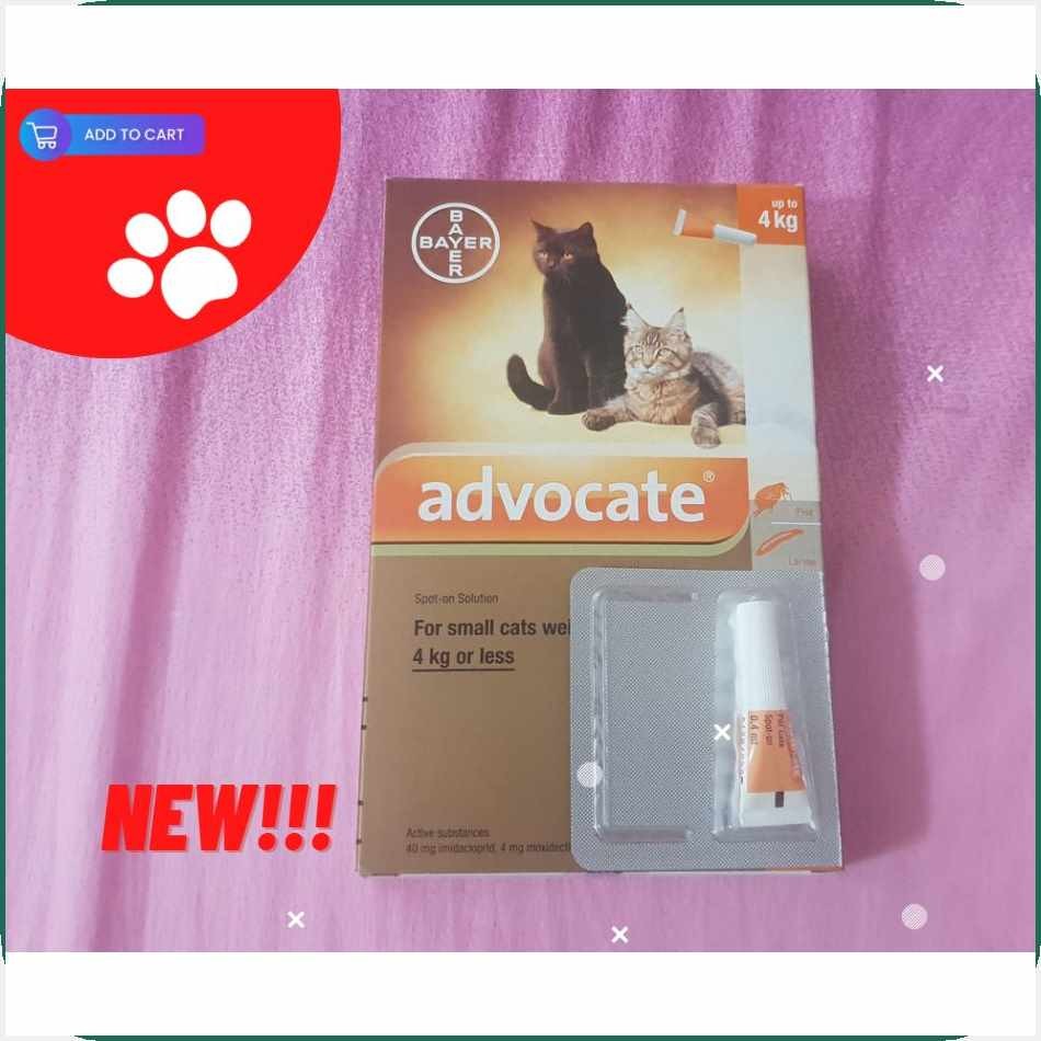 Advocate lI}up=sL|to=RD|4kg=el|Anti=pU|Fleas=xr}& Ear Mites Spot On ...