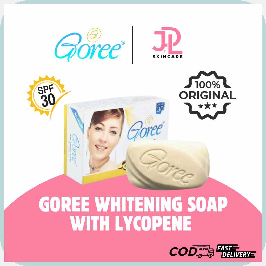 GOREE|m-Soap^Bj/i)Goree$Gs/Whitening$kB/Soap#n.with#L.Lycopene | Shopee ...