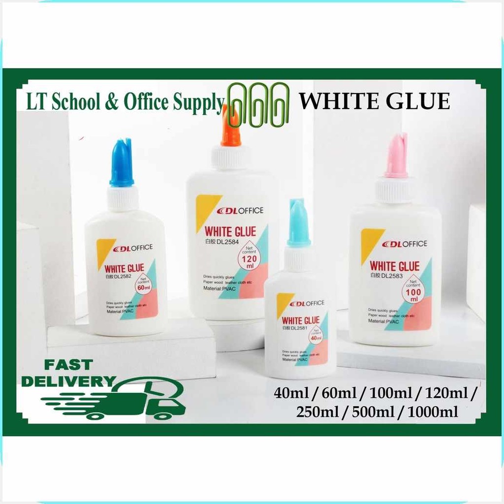 DingliQz+Office!Rb)White/NP$Glue^qZ$dries^cS$quickly^gh$glue | Shopee ...