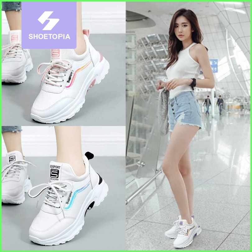 New}ANKorean.Yy@fashion`G;rubber&shoes&women's&sports&shoes& (add one ...