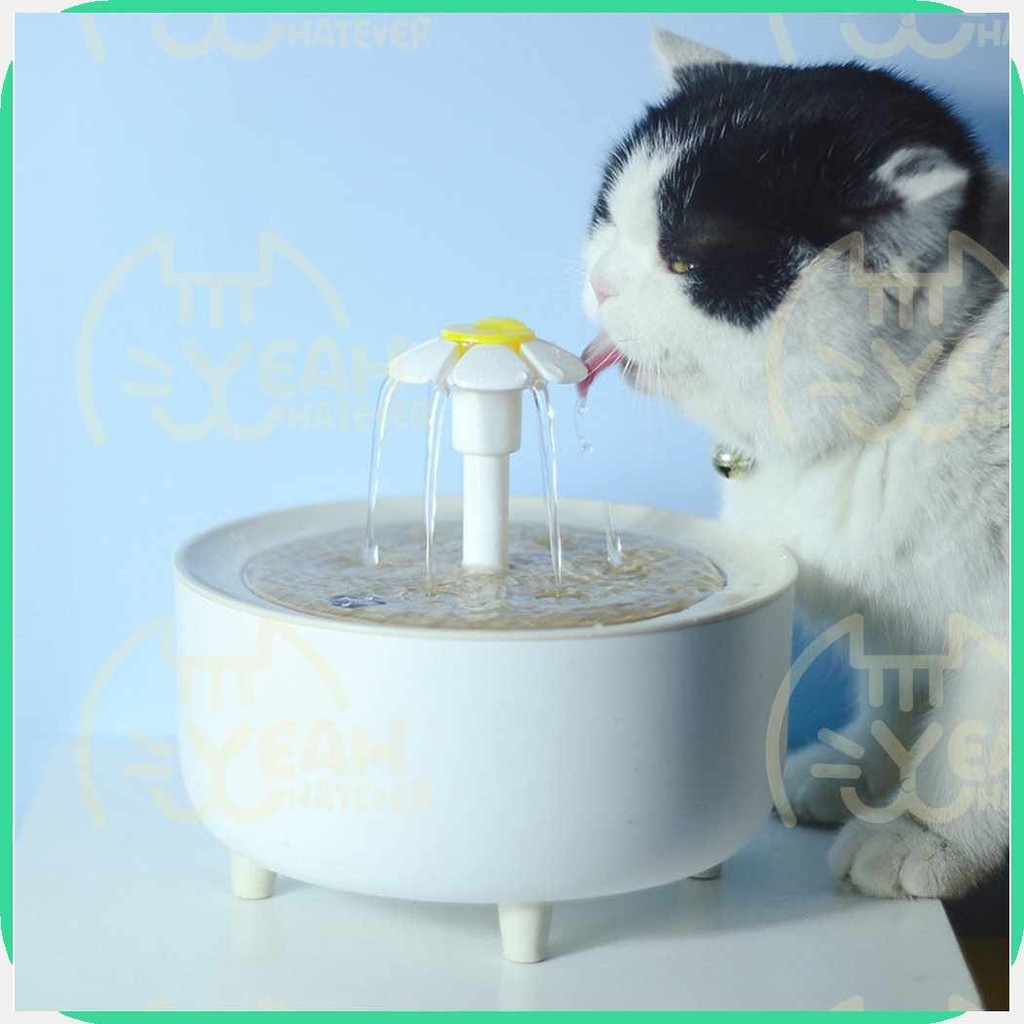 Automatic#q$Water!Al!Fountain!Of,For!uS,Cats!Sr,Pets!mk,Drinking!bP ...
