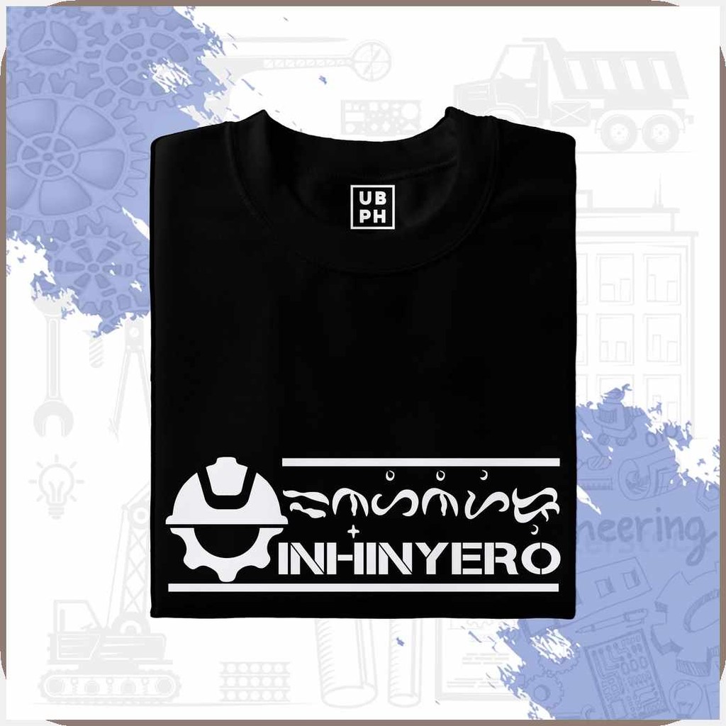 Inhinyero]hu:Ua%-_Me%Baybayin_PJ%Minimalist`bi&Shirt | Shopee Philippines