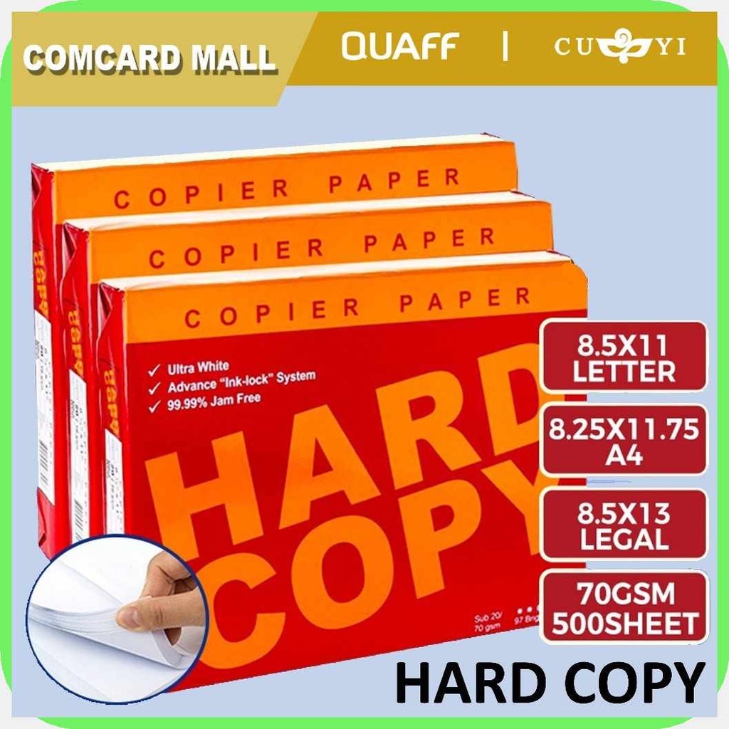 [1/a'Gv*REAM],JW!HARD[St!COPY[is!REDoB70NNGSMDCBond Paper Inkjet Paper ...