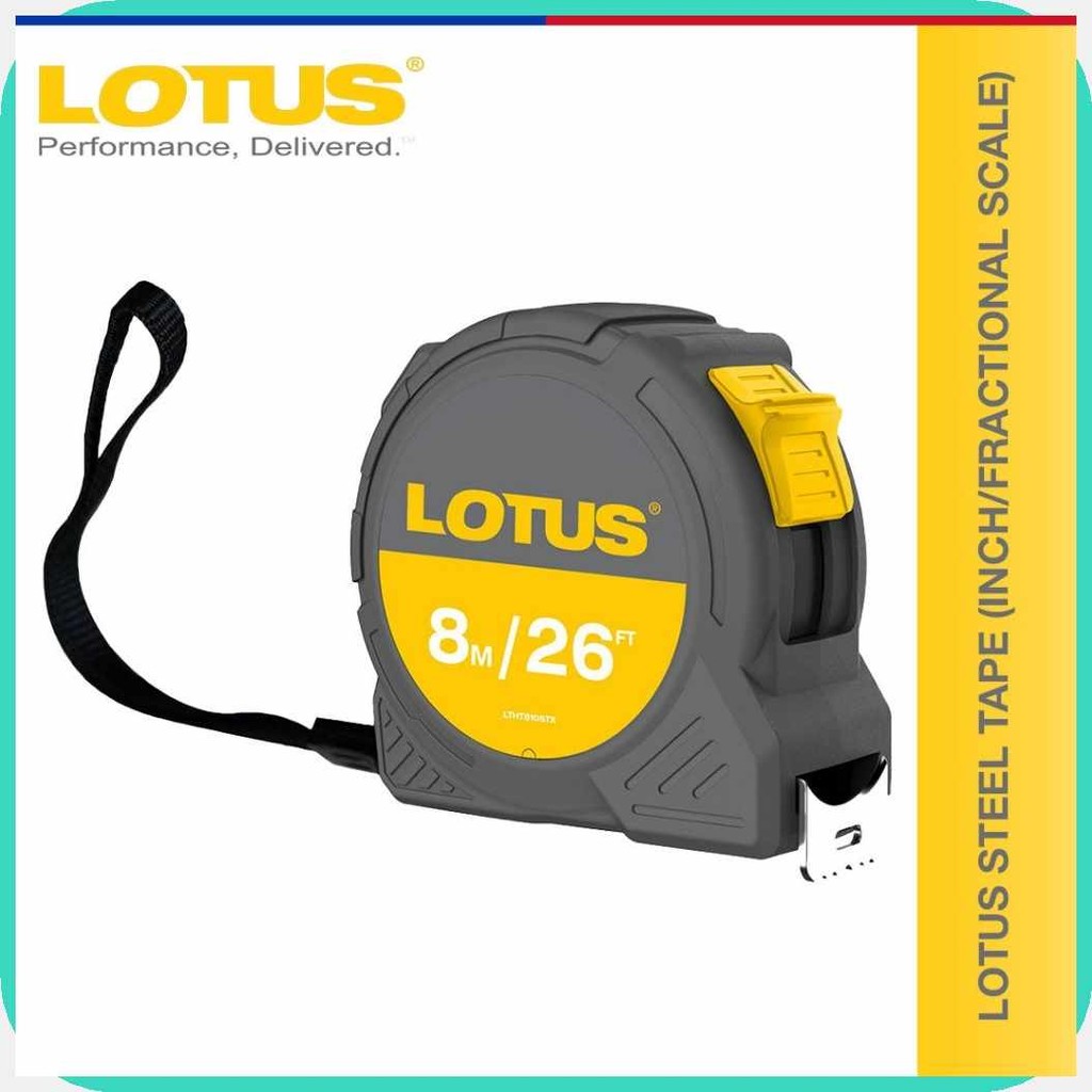 Lotus'vi|Steel-o'Tape{ak'(Inch/Fractional{HE'Scale){RB'|{V'10M{B'|{u'3M ...