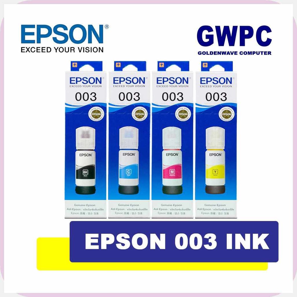 Epson]VB$003`CH(Genuine#cp]Ink/H^Bottle | Shopee Philippines