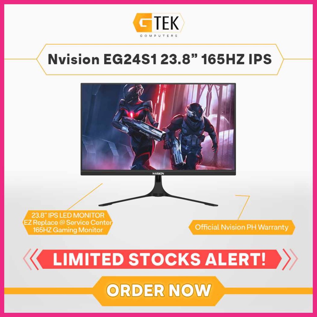 Nvision>N)EG24S1}q)EG24SW}N)24}O)Full~VT*HD}Ev)1080P}in)165Hz}MR)IPS ...