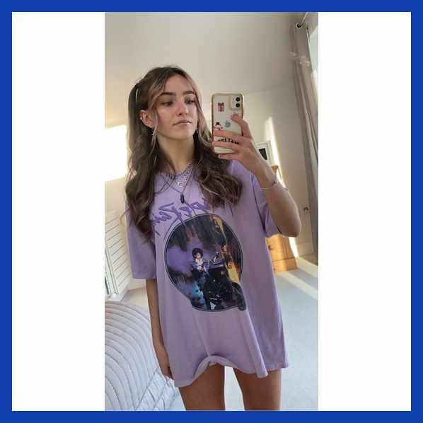 (MeCOD:)lE#Oversized.G]Purple.m]Rain.d]Graphic.V]Shirt.QA](GURLY.TC ...