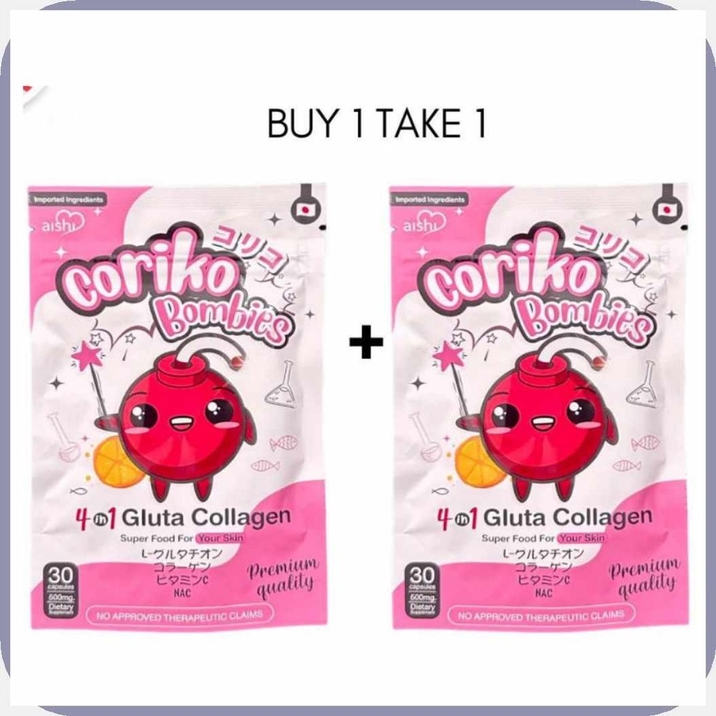 BUY)h1:nN%TAKE%LO:1%u:Coriko$K/Bombies$D/4in$w/Gluta$c/Collagen (Made ...