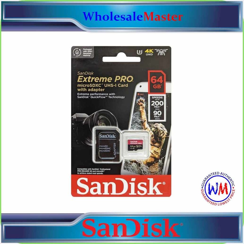 Sandisk?r,Extreme+C.Pro=TM(Micro|Ge(SDXC|Qx)200MB/s}JB)SDSQXCU-064G ...