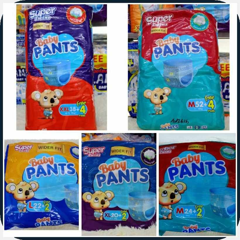 Super/Vl[Twins}L!Baby`dU;Pants≤(M/L/XL/XXL) | Shopee Philippines