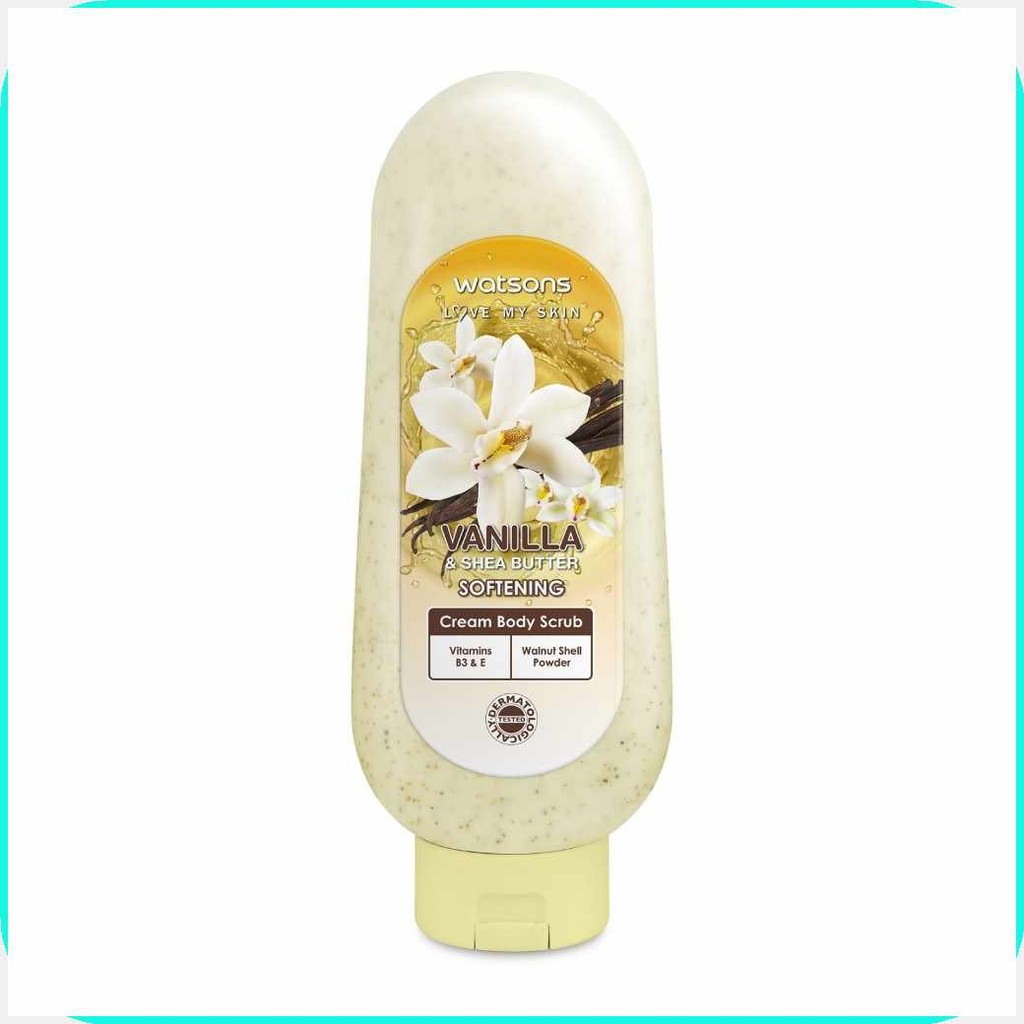 WATSONS`oE)Body&VU)Scrub#f]Cream.j]Vanilla.i^535ml | Shopee Philippines