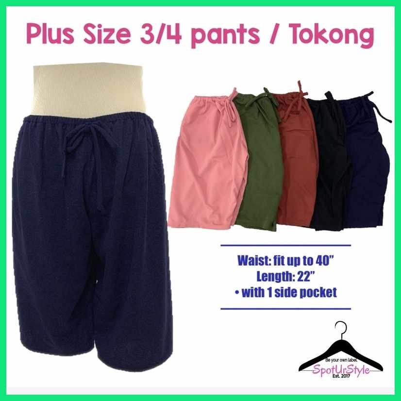 Simple$e!Plus)Bw,Size&W`3/4;M`Pants;e`/