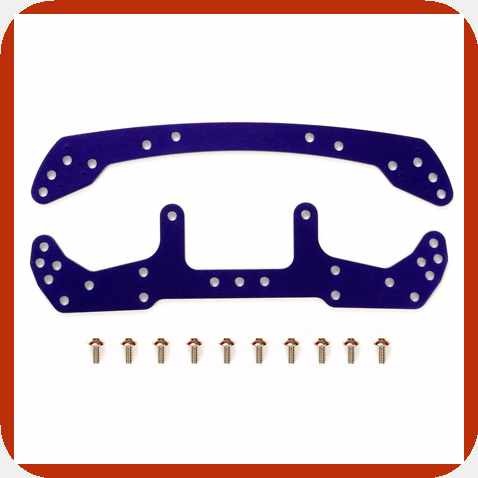 Tamiya!h/B'95051Duralumin-cWideRF/RVPlateU(violet) | Shopee Philippines