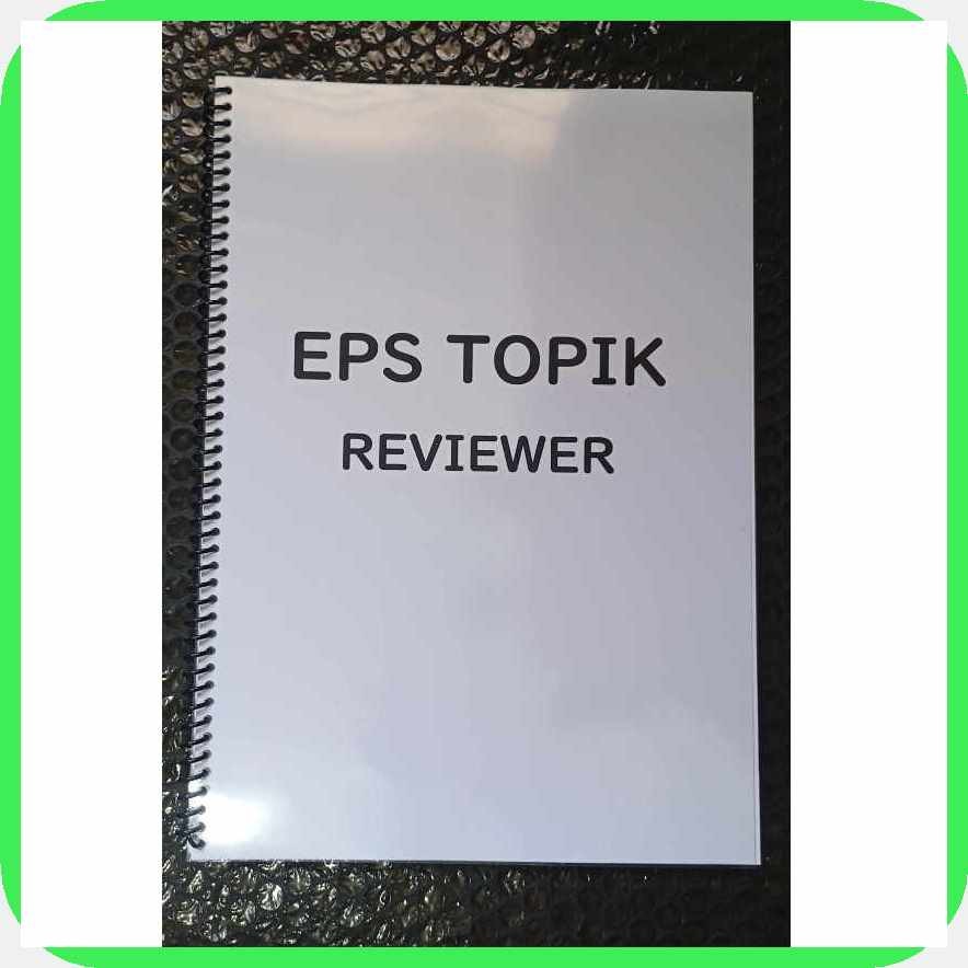 EPS`x-TOPIK*s+REVIEWER+Y@(KOREAN) | Shopee Philippines