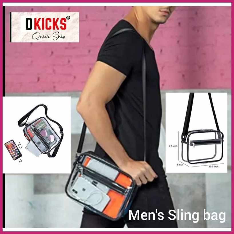 PVC-r`Clear+M#Sling(gd|bag=mh|Messenger=cl|bag=dk|Transparent=RH|Unisex ...