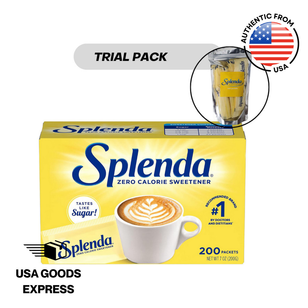 Splenda Zero Calorie Sweetener - 100 Packets | Shopee Philippines