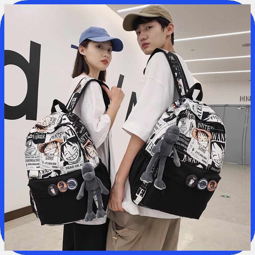 One-S_Piece$ml*Backpack~oY*Ju*x+b+for~bF*School~oZ*Packbag Nylon Large ...