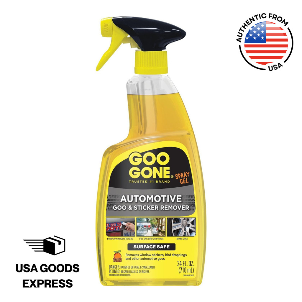 Goo Gone Automotive Goo & Sticker Remover Surface Safe (24 oz / 710 ml ...
