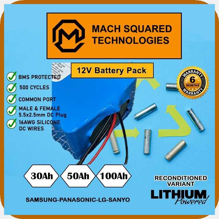 12v`J+Lithium}fZ&Battery@Da+Pack!Ox,Rp+Fn+rh+Pk+30Ah/50Ah/100Ah ...