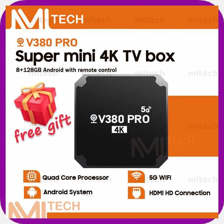 Super'O(mini]Vm@V380`C;PRO&TV&BOX&4K&Ultra&HD 8+128G 2.4Ghz Android ...