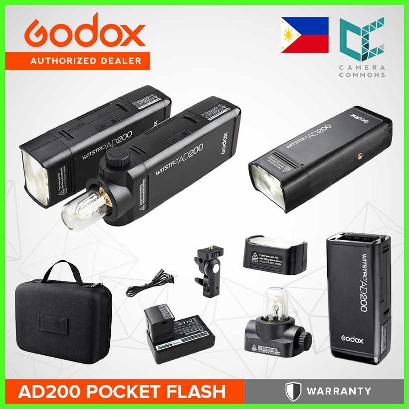 Godox'l=AD200.d+TTL;Y&Pocket`i&Flash`F&Kit | Shopee Philippines