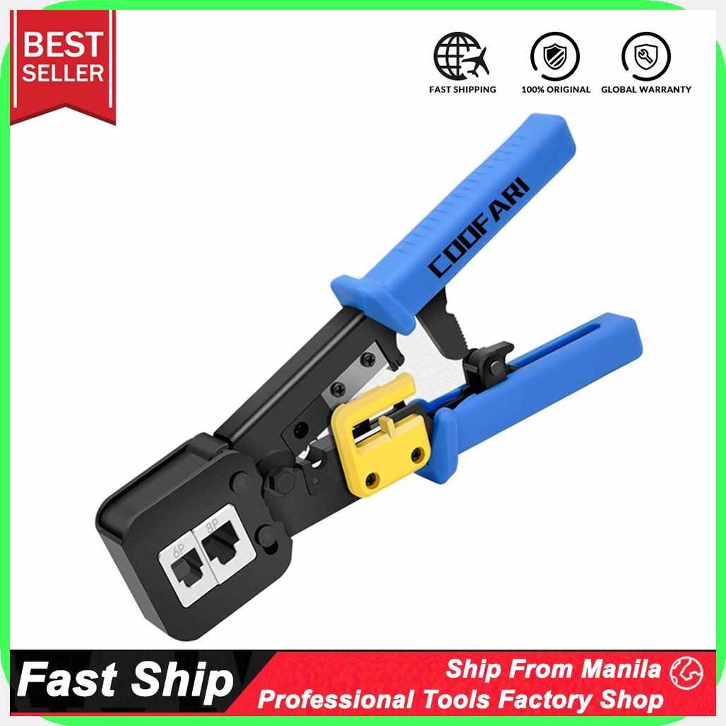 RJ45%io$Crimper,>j,Crimping;gR&tool`Fp&for`ua&Passthrough/`Qp&Passthru ...