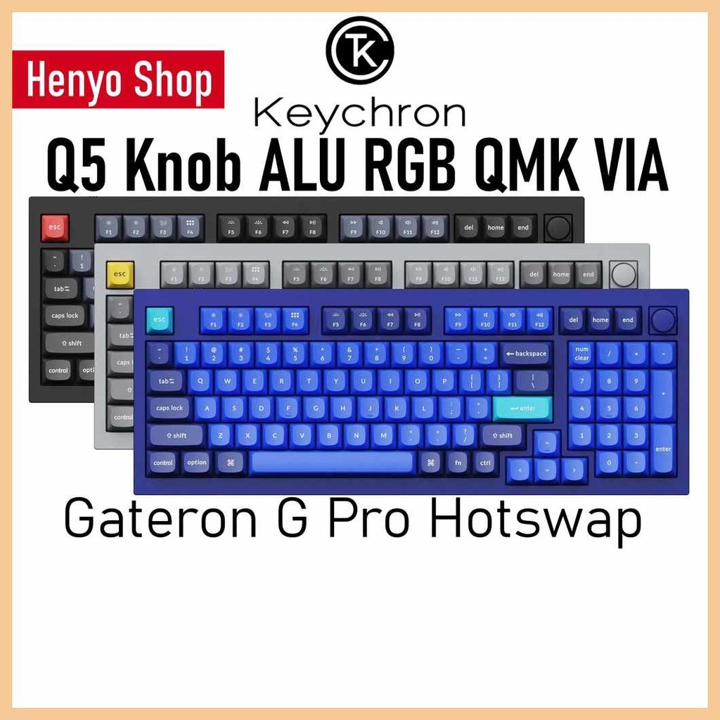 Keychron;g^Q5%z-Aluminum=R(Mechanical{B'Keyboard{k'Knob{X'RGB|Y(QMK|W ...