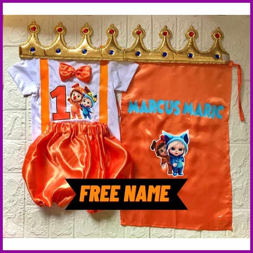 Orange-B`Dave)V}and}FK)Ava}Ce)Birthday}Vy)Outfit}YB)Costume | Shopee ...