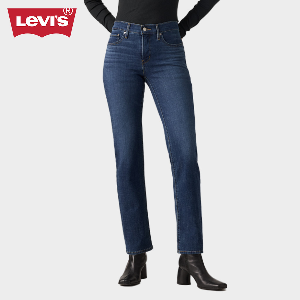 Levi’s® Women's 314 Shaping Straight Jeans 19631-0133 | Shopee Philippines