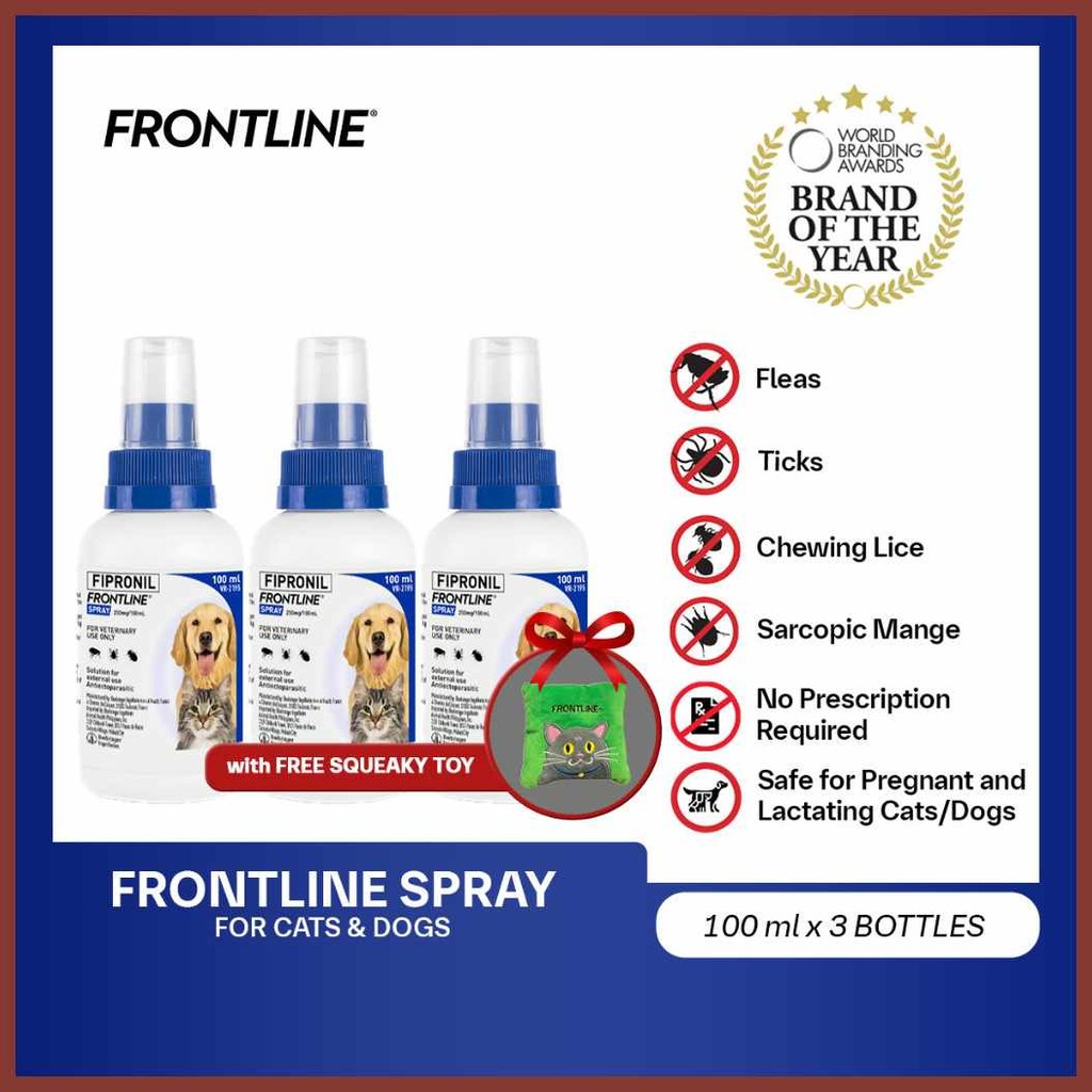 Frontline#o~Spray'Yb'100ml'eP