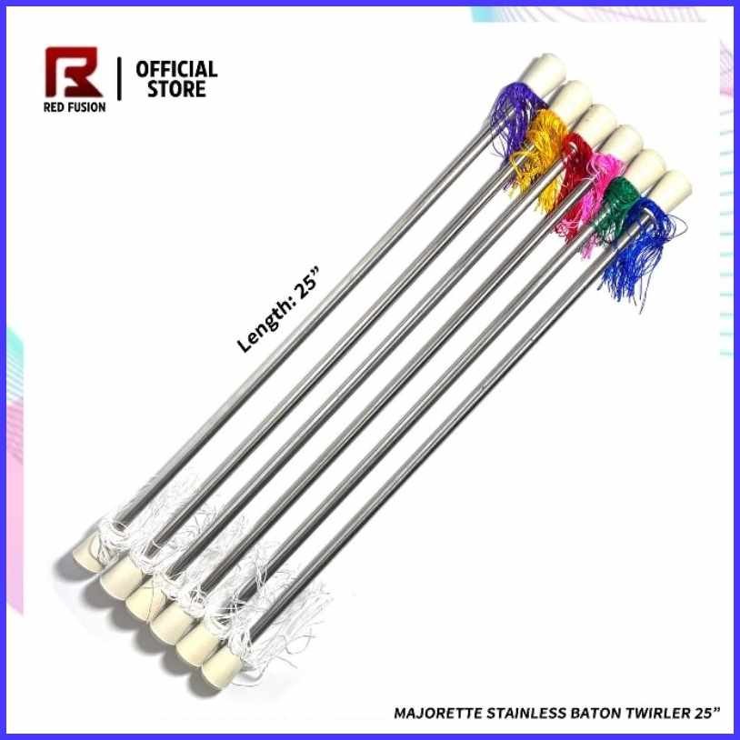 Stainless}Tx-Baton{Pf?for^r/Majorette$F/25 | Shopee Philippines