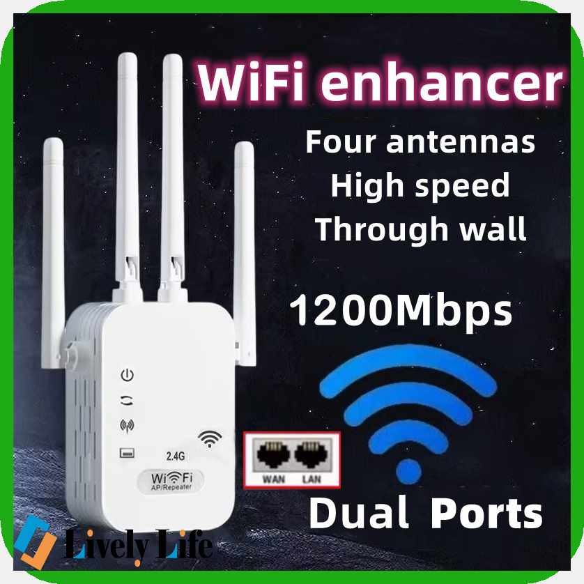 Wi-Fi!L^Repeater!w$1200Mbps}I>Network)DW>Signal)Pu>Extender)Po?Wireless ...