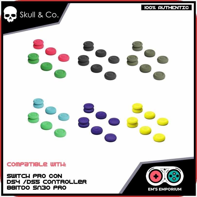 SkullY,and`pj>Co^s/Thumb$j/Grip$n/Set$W/Nintendo$I/Switch$Tc/Pro ...