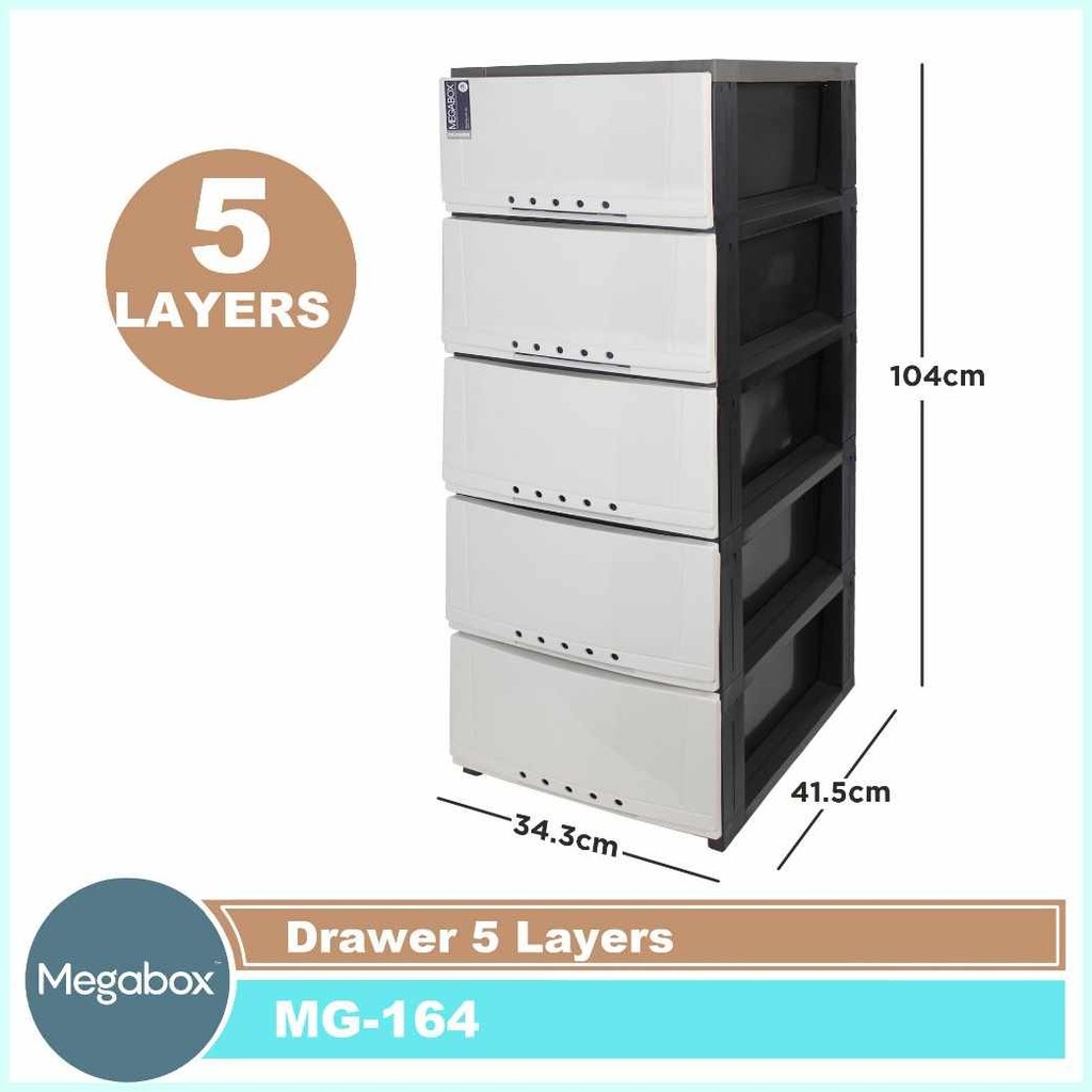 Megabox?Ej$MG-164}g@(5`S;Layers&Slim&Drawer&Boho&Series&) | Shopee ...