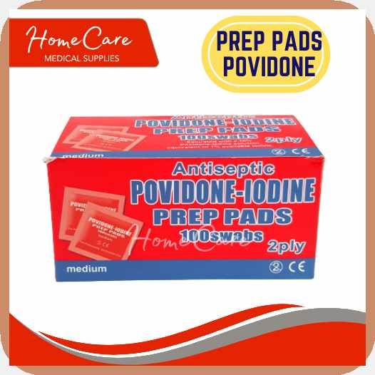 Povidone[U}Prep!S?Pads$m^(100’s)/h^1/f^Box/r^|/I^Povidone/OJ^Swab Prep ...