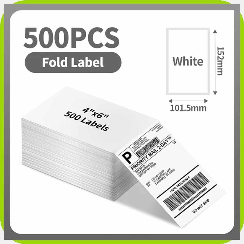 A6/Pm$Waybill$eK/Sticker$it/100*150$Vz/Fold$K/500pcs-Officom$K/Label$V ...